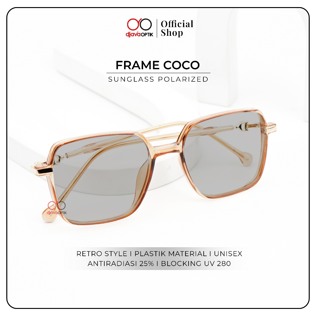 Jual DJAVA OPTIK - Frame Coco - Kacamata Photocromic Normal Pabrik Kotak Plastik Kokoh | Shopee ...