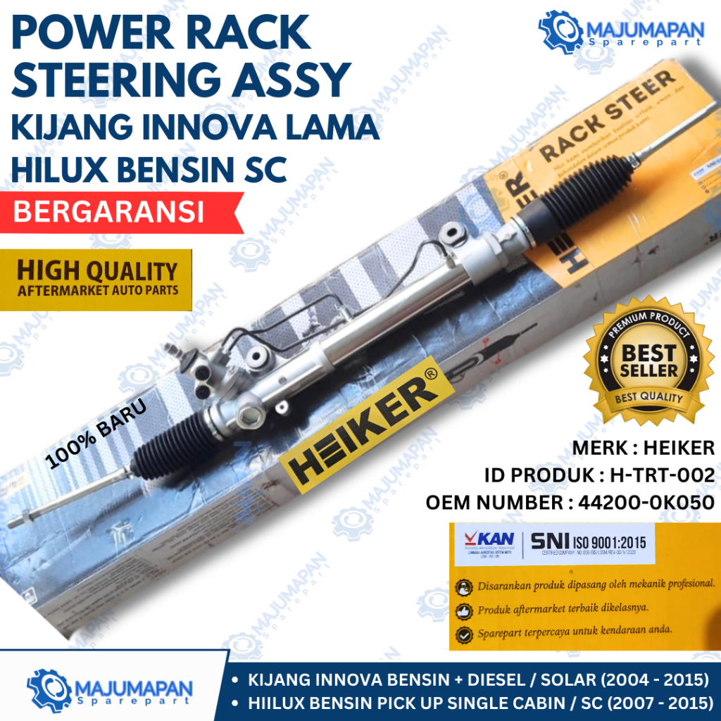 Jual POWER RACK STEERING ASSY KIJANG INNOVA LAMA HILUX BENSIN SC REK ...