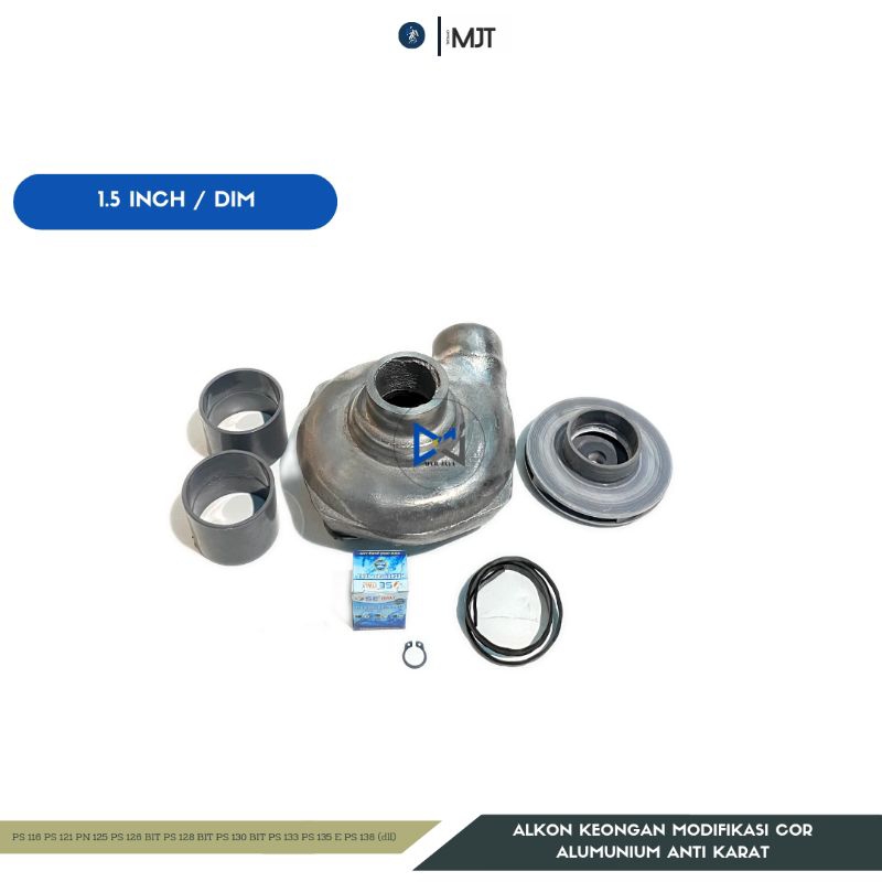 Jual Alkon Keongan Pompa Air Modifikasi 1,5" Inch / Dim Cor Alumunium Tahan Karat | Shopee Indonesia