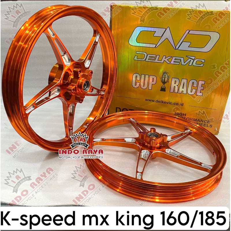 Jual VELG DELKEVIC DND KSPEED BINTANG LAUT RING 17- MX KING UK 1.60X17 ...