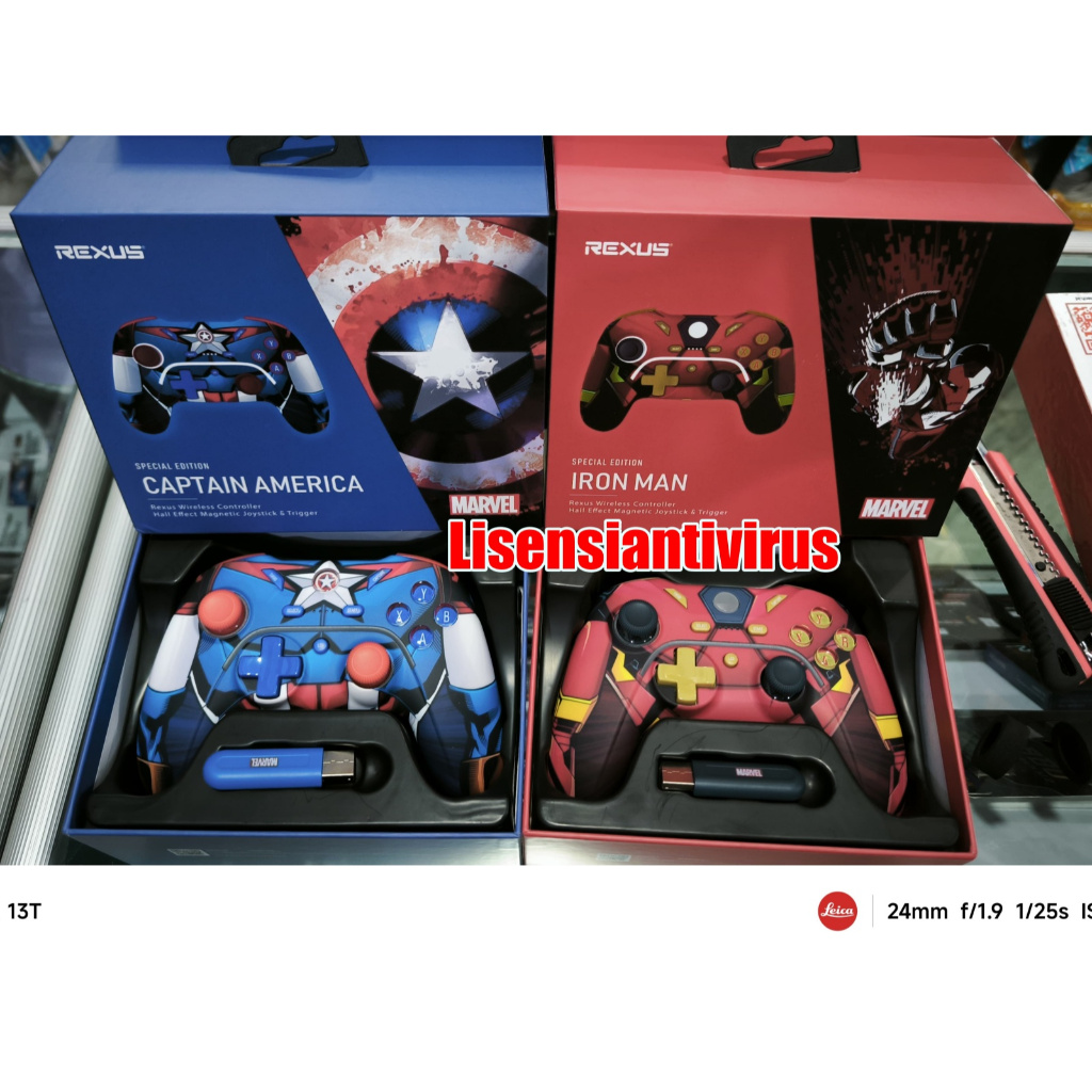 Jual Gamepad Wireless Rexus Daxa Asteria AX1 Marvel Special Edition ...