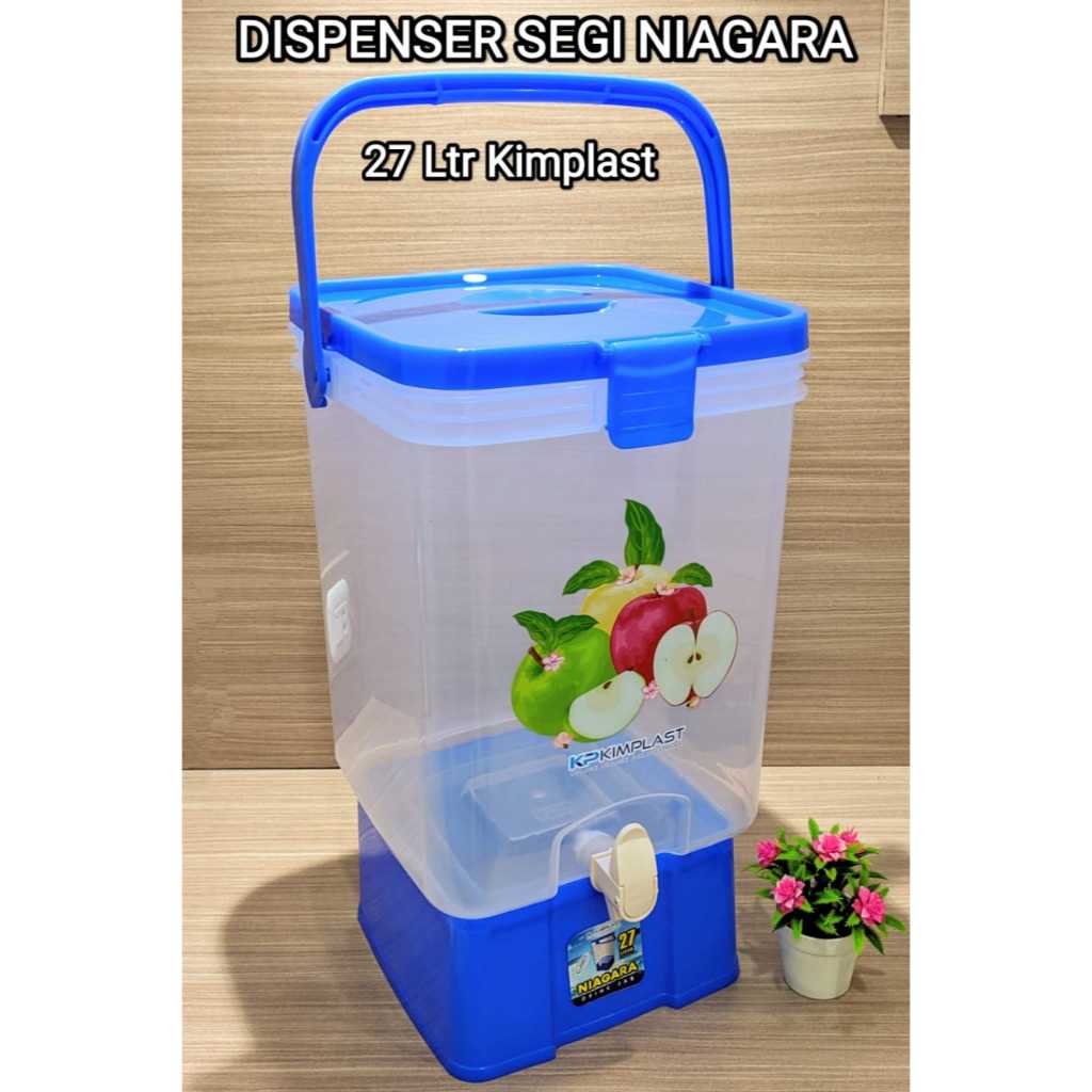 Jual DISPENSER KIMPLAST KRAN 21 LITER & 27 LITER WADAH AIR KP KIMPLAS PLASTIK | Shopee Indonesia