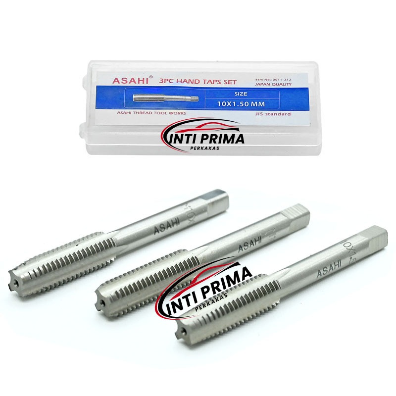 Jual Hand tap Baut M10 Hand Tap Pembuat Drat Baut 10 x 1.50 MM Tap 10x1 ...