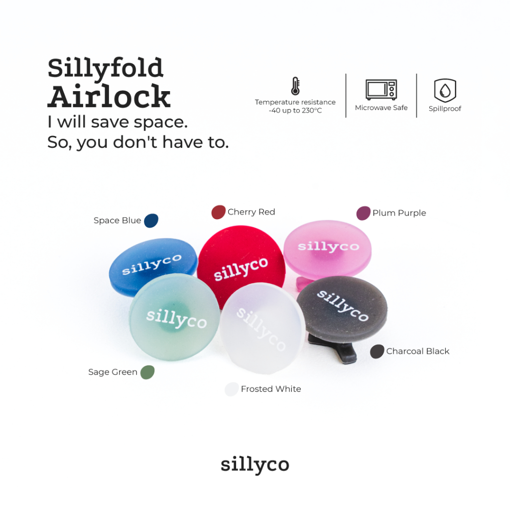 Jual Sillyco - Airlock for Sillyfold Penutup Uap - 100% Platinum Foodgrade Silicone BPA Free ...