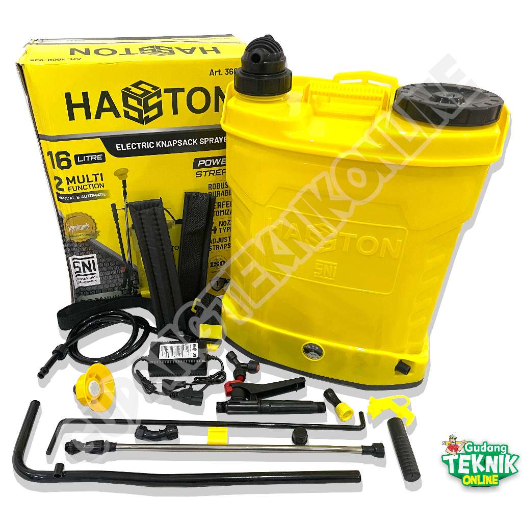 Jual HASSTON Alat Semprot Hama 16L 2IN1 HASSTON 3600-026 SNI / Alat ...
