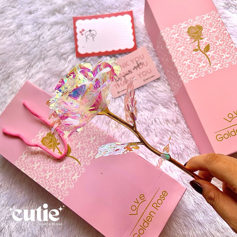 Jual ACEVIVI Bunga Mawar Dekorasi Gift box Bunga / Hadiah Bunga Box ...