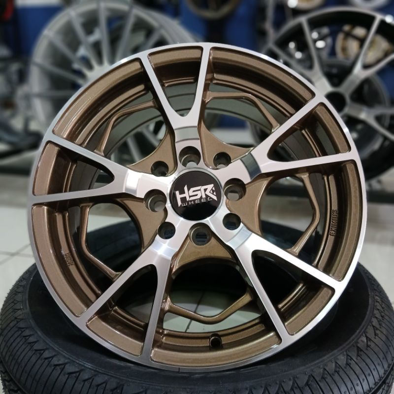 Jual velg mobil ring 15 hsr eximius r15 bisa buat kijang brio yaris datsun avanza wuling dll ...