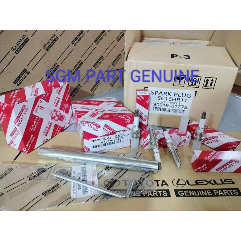 Jual busi iridium 4pc+ kunci busi 1set Toyota New Avanza,New Vios,Yaris ...