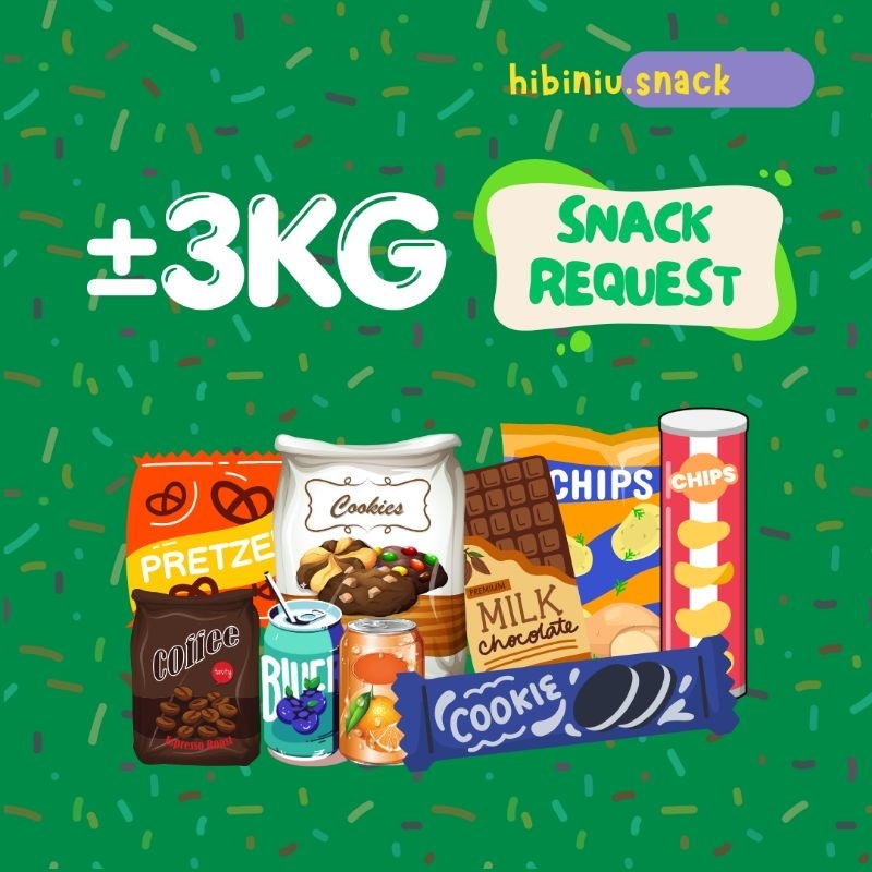 Jual [HIBINIU] ETA SNACK REQUEST 3KG BACA DESKRIPSI YAA | Shopee Indonesia