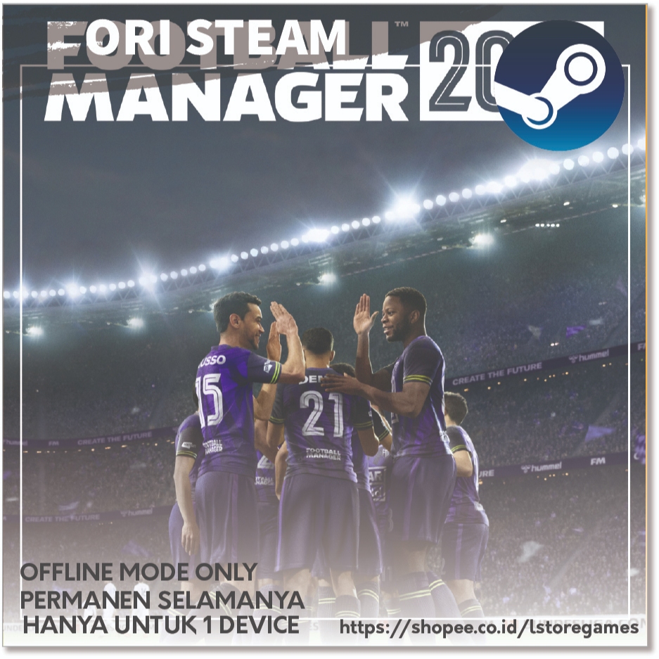Jual Football Manager 2021 Mac + Game PC Sharing Original Offline ...