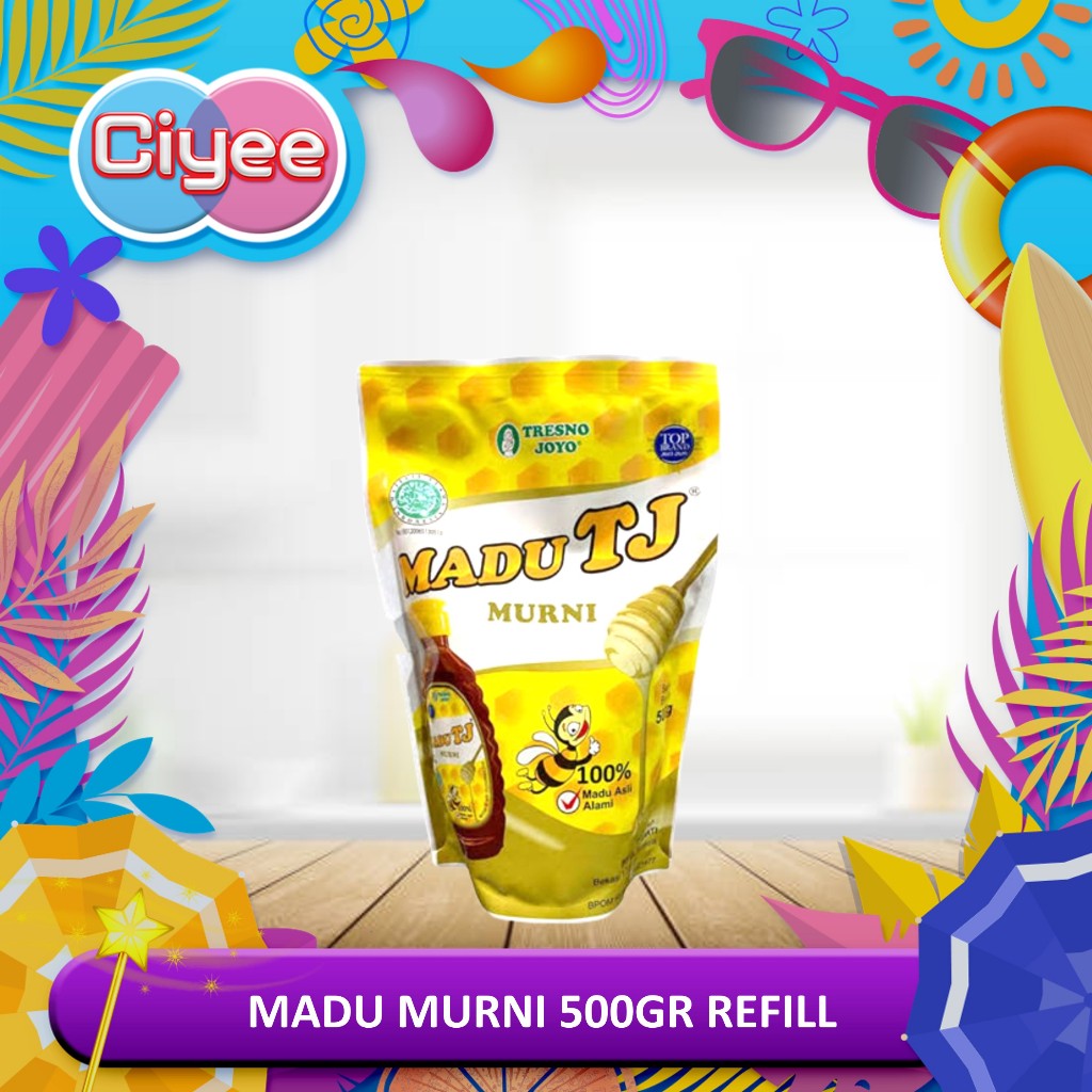Jual Madu Tj Murni 500gr Refill Pouch - TJ Madu Untuk Menjaga Daya ...