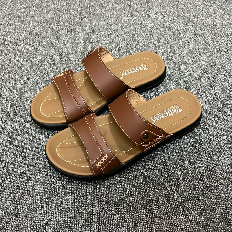 Jual Walterman Khalif Sandal Pria Kulit | Shopee Indonesia