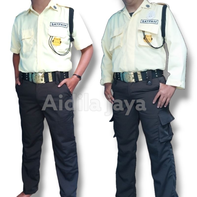 Jual Seragam PDH PDL PDH SUS security satpam lengkap baru | Shopee ...