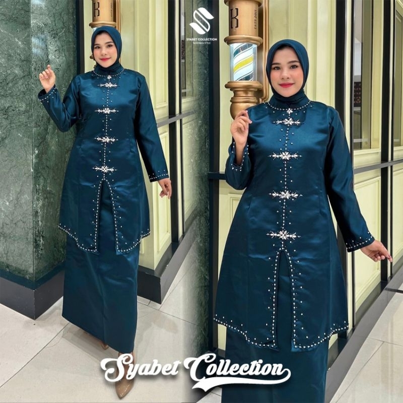 Jual SC>>Set Baju Kurung Melayu-Dress Pesta Melayu-One Set Baju Kurung ...