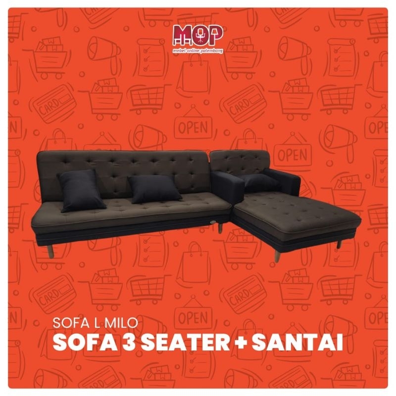 Jual Sofa Procella L Millo Murah / Kursi Tamu Sofa Minimalis Olympic ...