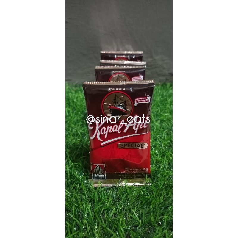 Jual Kopi Kapal Api Kopi Hitam Kapal Api Special Mini 6gr 10 Pcs ...