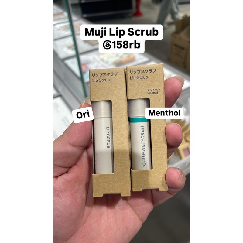 Jual MUJI JAPAN Lip Scrub // Scrub Bibir Muji Jepang | Shopee Indonesia