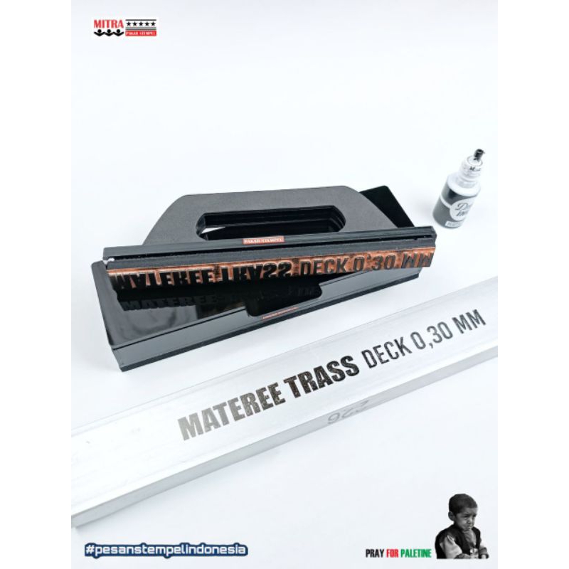 Jual Stempel Media Besi /Galvalum Anti Luntur Ukuran | Shopee Indonesia