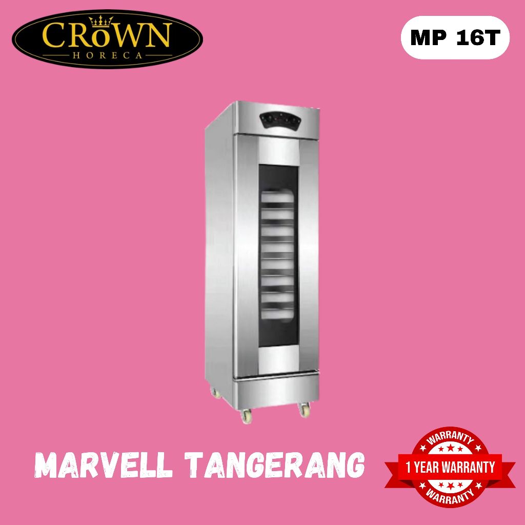 Jual CROWN MP 16T Standard Proofer Analog / Mesin Pengembang Adonan Roti Kue | Shopee Indonesia