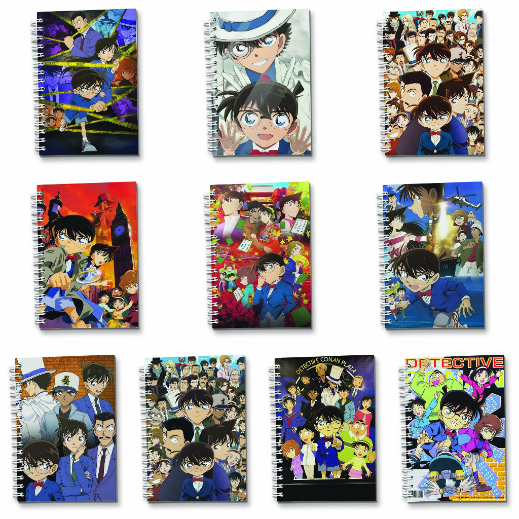 Jual Note Book Spiral Large (10 cm X 14 cm) Detective Conan / Notebook ...
