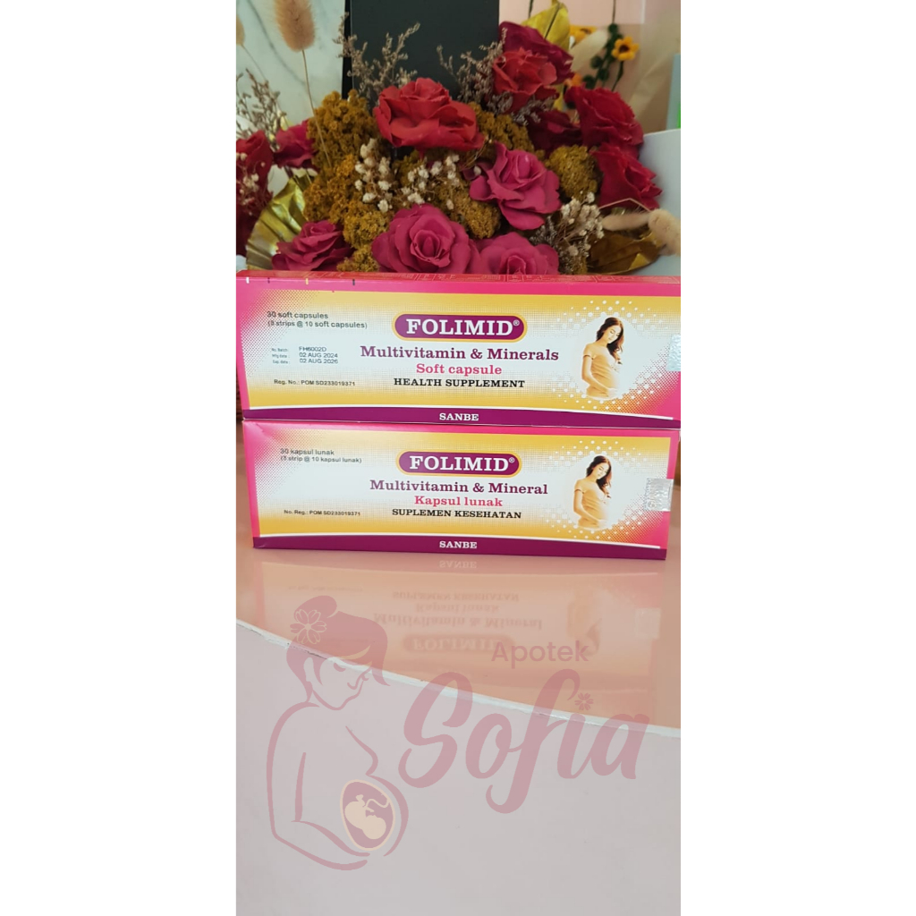 Jual Folimid Multivitamin & Minerals Soft Capsule | Suplemen ...