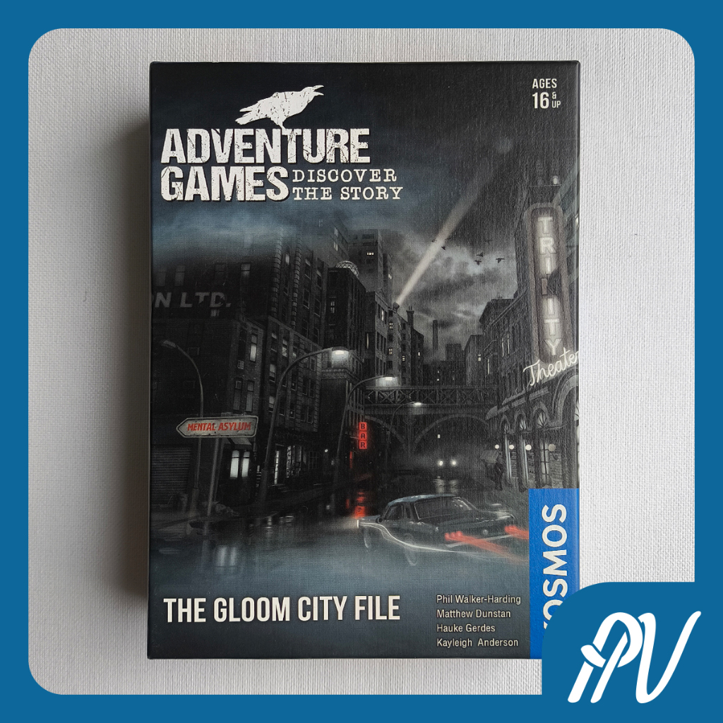 Jual Board Game Adventure Games: The Gloom City File (Original ...