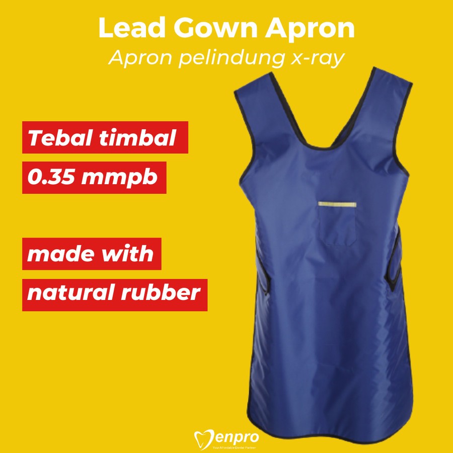 Jual Dental Lead Gown Apron untuk Rontgen / Dental X-Ray Denpro ...