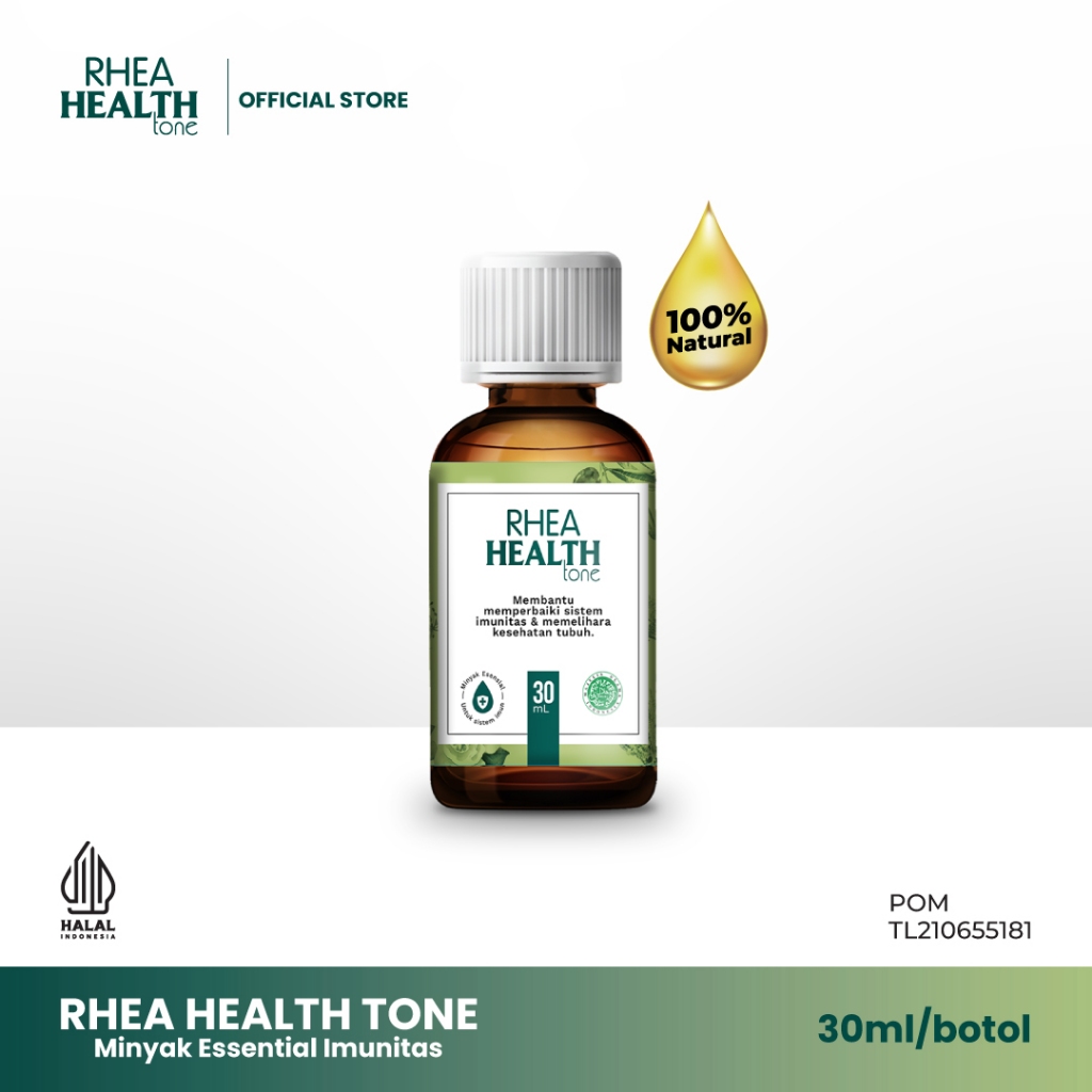 Jual Rhea Health Tone 30 ml (Single) + FREE Olive Oil 10 ml | Shopee ...