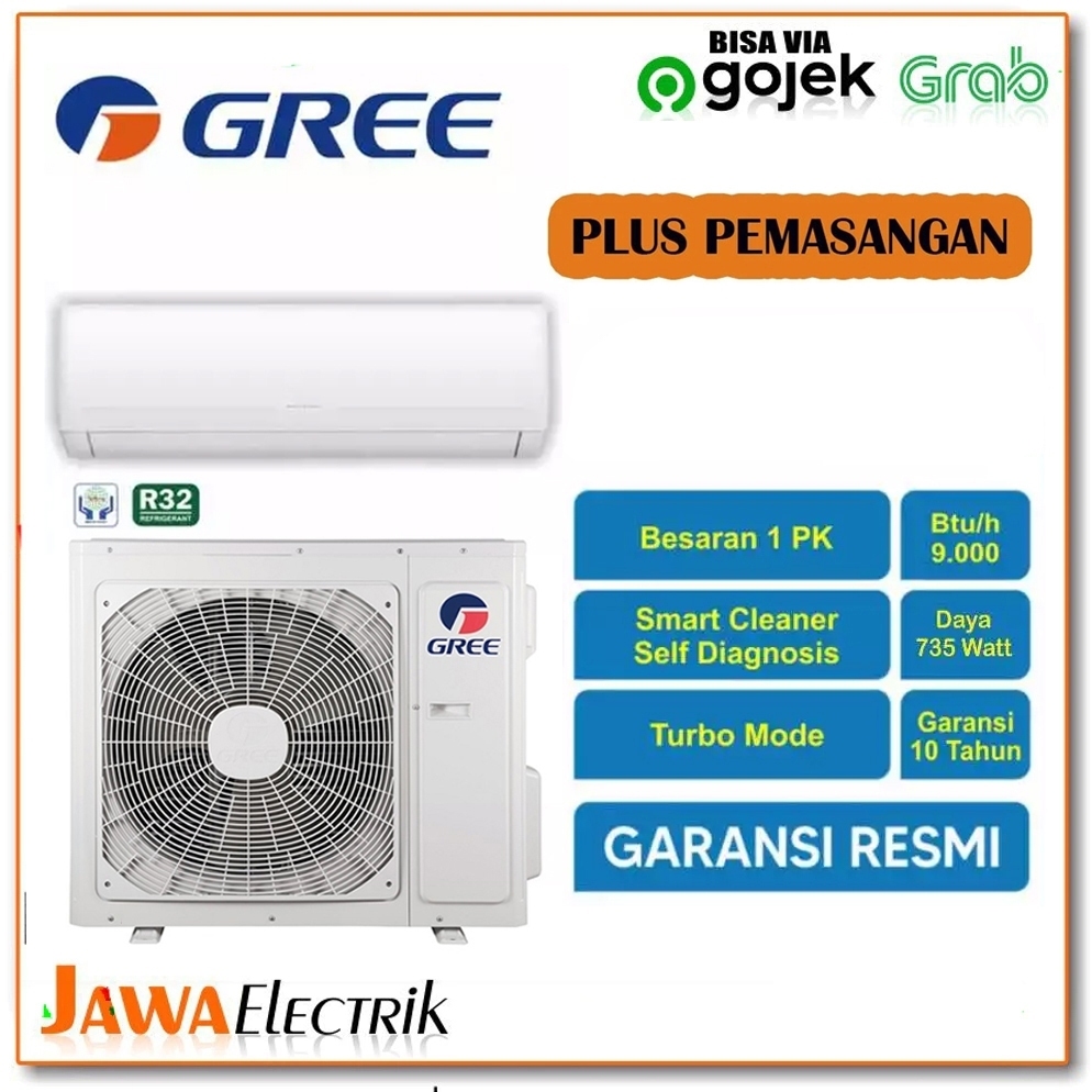 Jual AC Gree 1PK Standard GWC-09N1 + PASANG SUPER DINGIN | Shopee Indonesia
