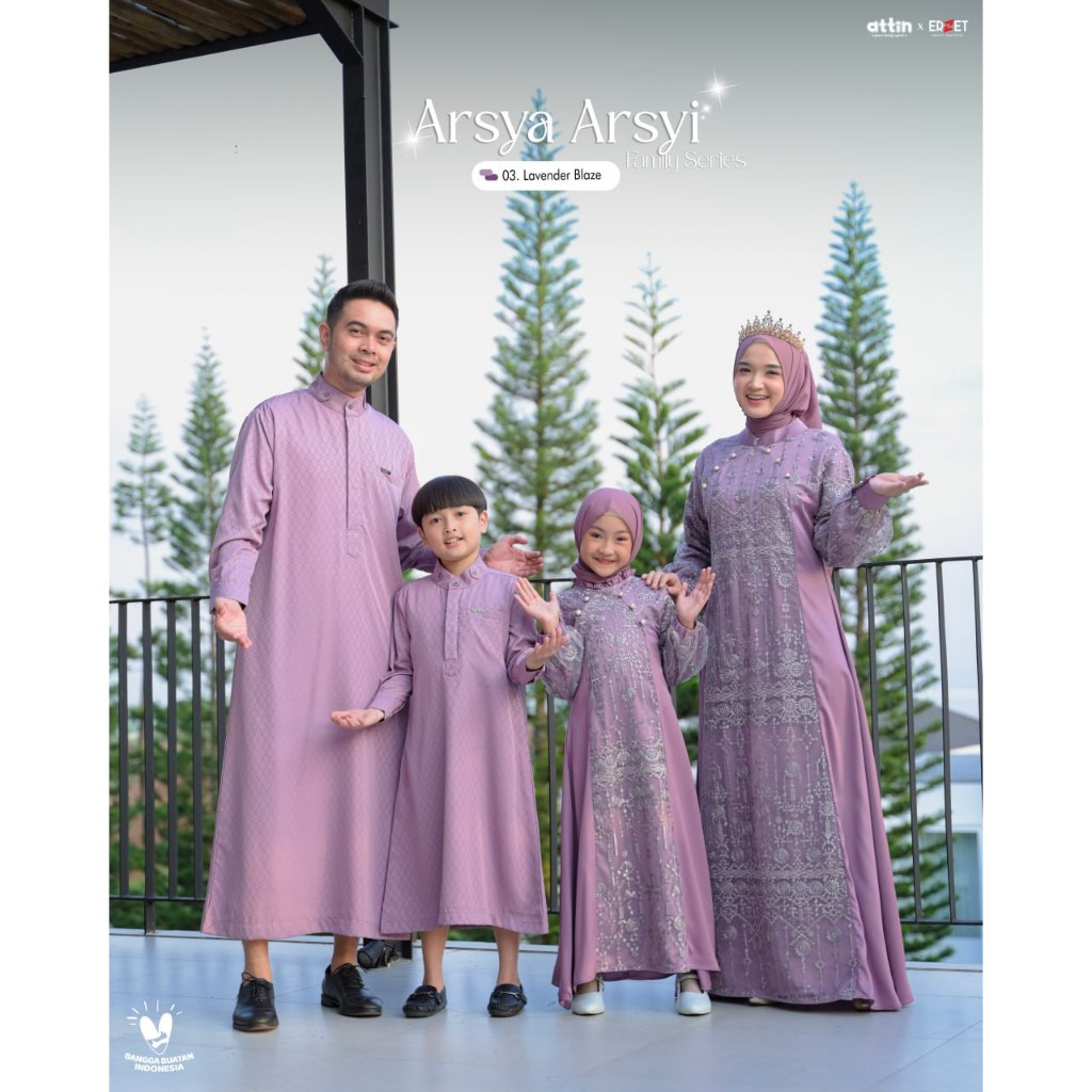 Jual ATTIN - ARSYA ARSYI SERIES 03 LAVENDER BLAZE/SARIMBITAN SERAGAM ...