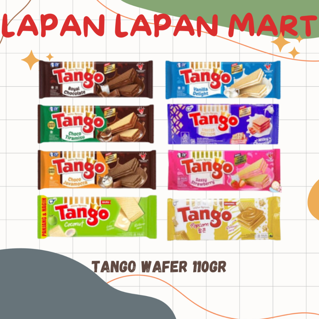 Jual Tango Wafer Long All Varian 110gr | Shopee Indonesia