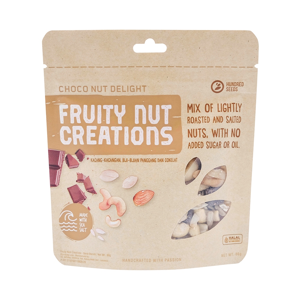 Jual Fruity Nut Creations - Choco Nut Delight 60g | Shopee Indonesia