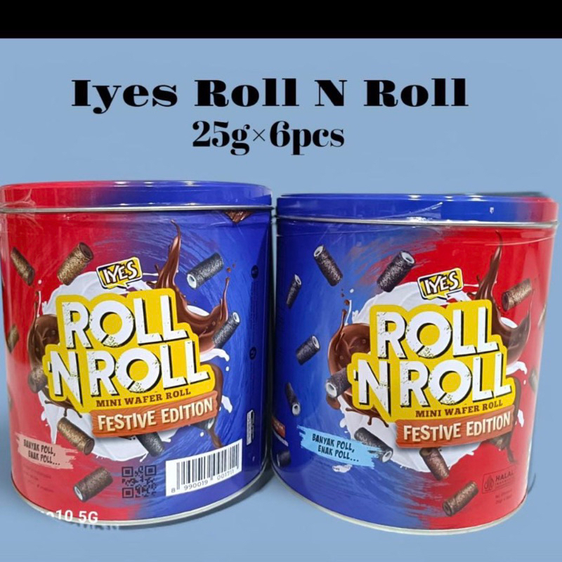 Jual Iyes Roll N Roll Mini Wafer Roll | Shopee Indonesia