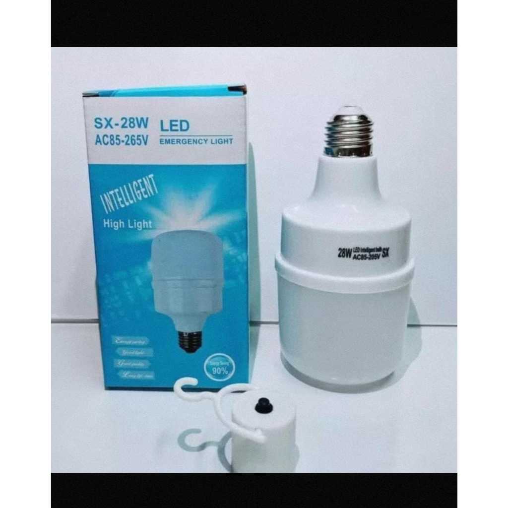 Jual Lampu Bohlam Emergency Led Sentuh SX 28 Watt lampu smart | Shopee ...