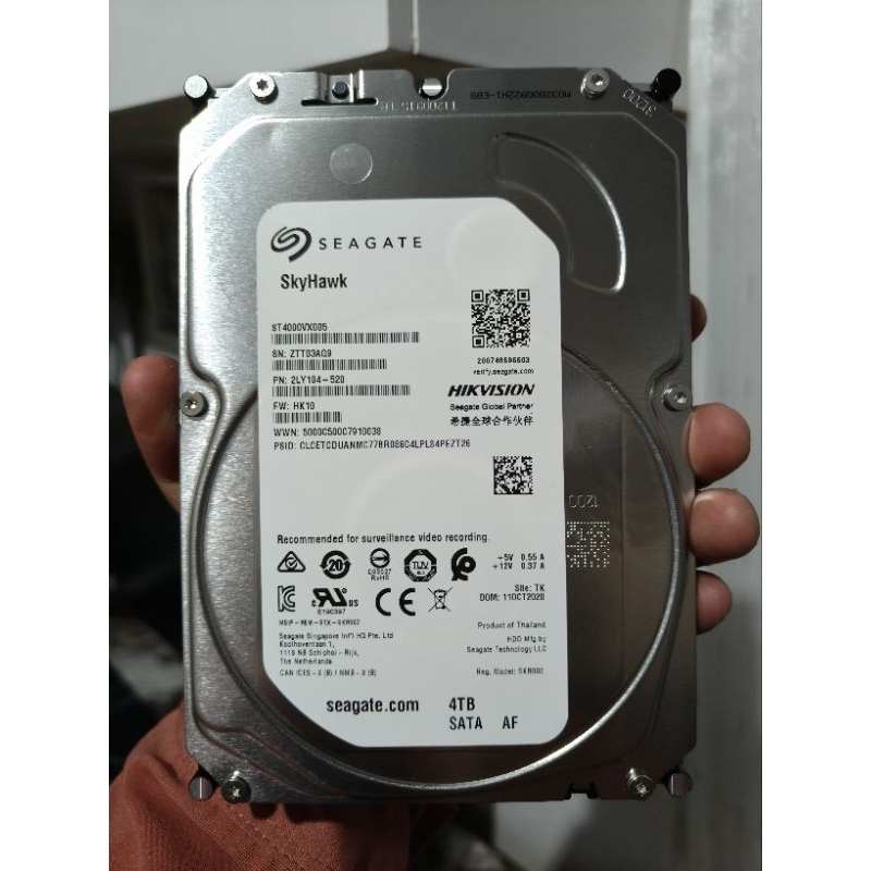 Jual Hardisk 4 Tera Kesehatan 100% Garansi 6 Bulan Buka BUNGKUS ...