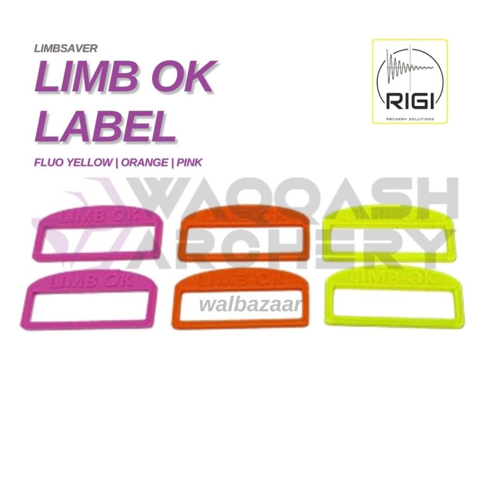 Jual RIGI LIMB OK LABEL NAME KIT Papan Nama Tag Penanda Original ...