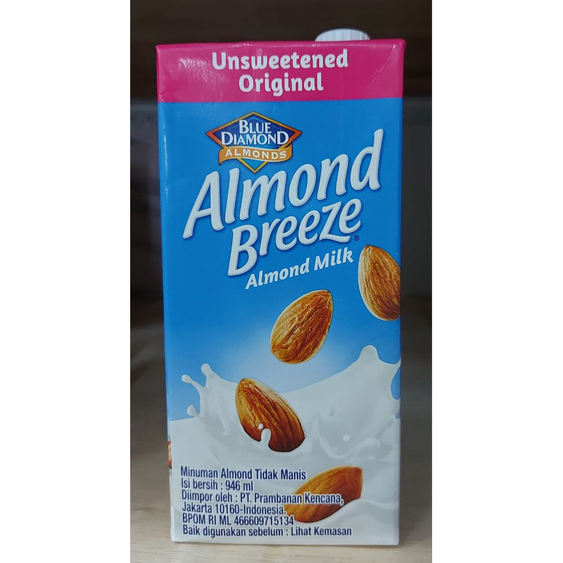 Jual Susu Almond Breeze / Almond milk 946 ml | Shopee Indonesia