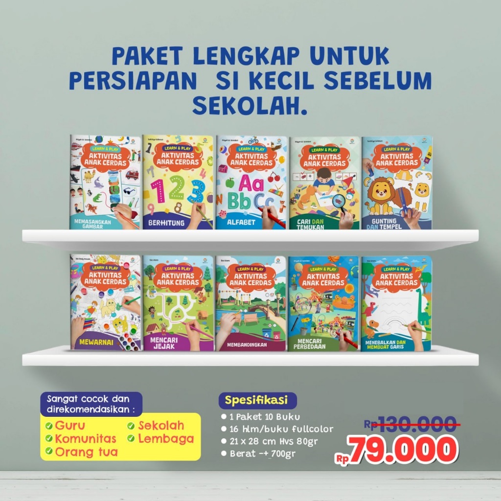 Jual ziyadbooks official buku Learn & Play Aktivitas aktifitas activity ...