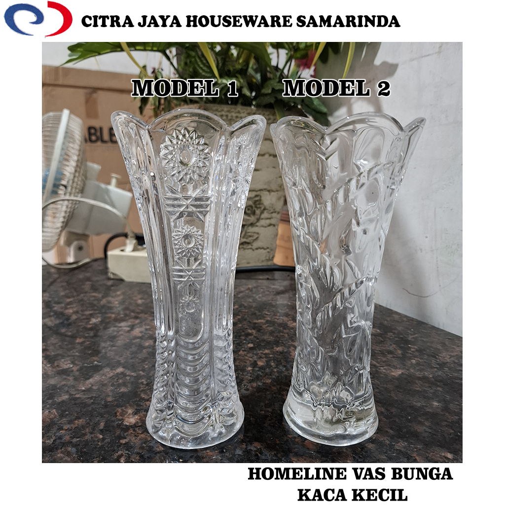 Jual Vas Bunga Kaca Kecil Homeline | Shopee Indonesia
