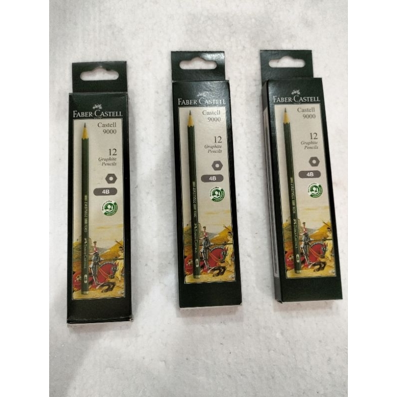 Jual PENSIL 4B MERK FABER CASTEL PENSIL TULIS PENSIL SKETSA PENSIL ...