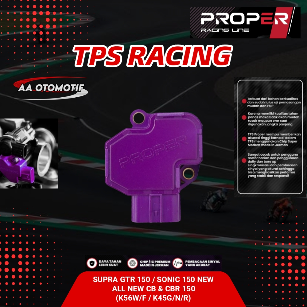 Jual SENSOR TPS PROPER RACING LINE THROTTLE POSITION SENSOR HONDA SONIC ...