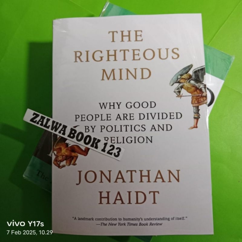 Jual Buku The Righteous Mind by Jonathan haidt | Shopee Indonesia
