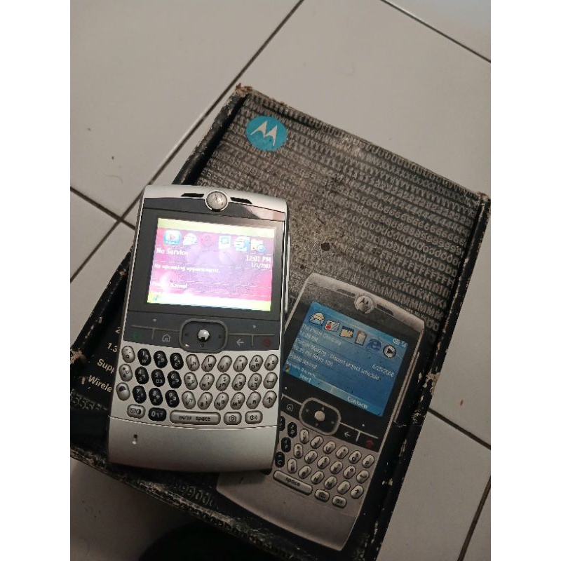 Jual Motorola Q8 Windows Mobile CDMA Jadul Antik Langkah produksi 2005 ...