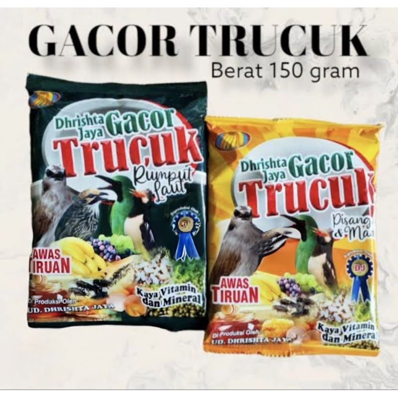 Jual Trucuk Gacor Trucuk Pakan Burung trucuk kutilang rumput laut dan ...