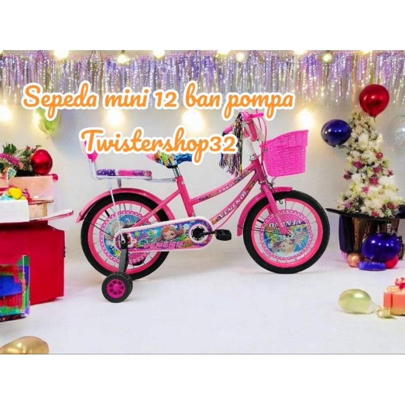 Jual Sepeda mini anak 12" inch Ban POMPA2sd 4 tahun Sesuai Dipajang ...
