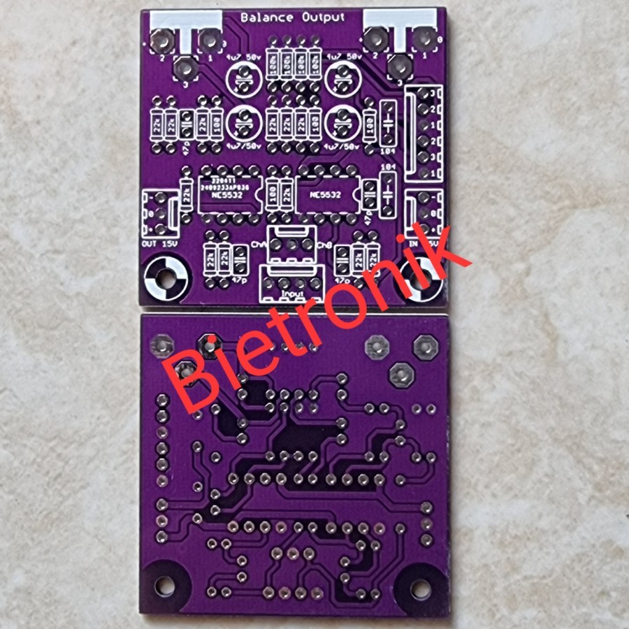 Jual PCB OUTPUT BALANCE DAUBLE LAYER | Shopee Indonesia