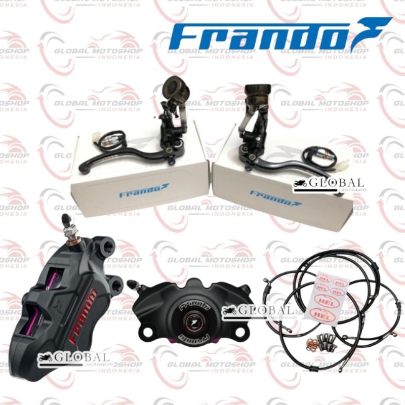 Jual Paket Pengereman Nmax Turbo // Pengereman Nmax Turbo Nmax Neo Full Set By Frando Brakes RPD ...
