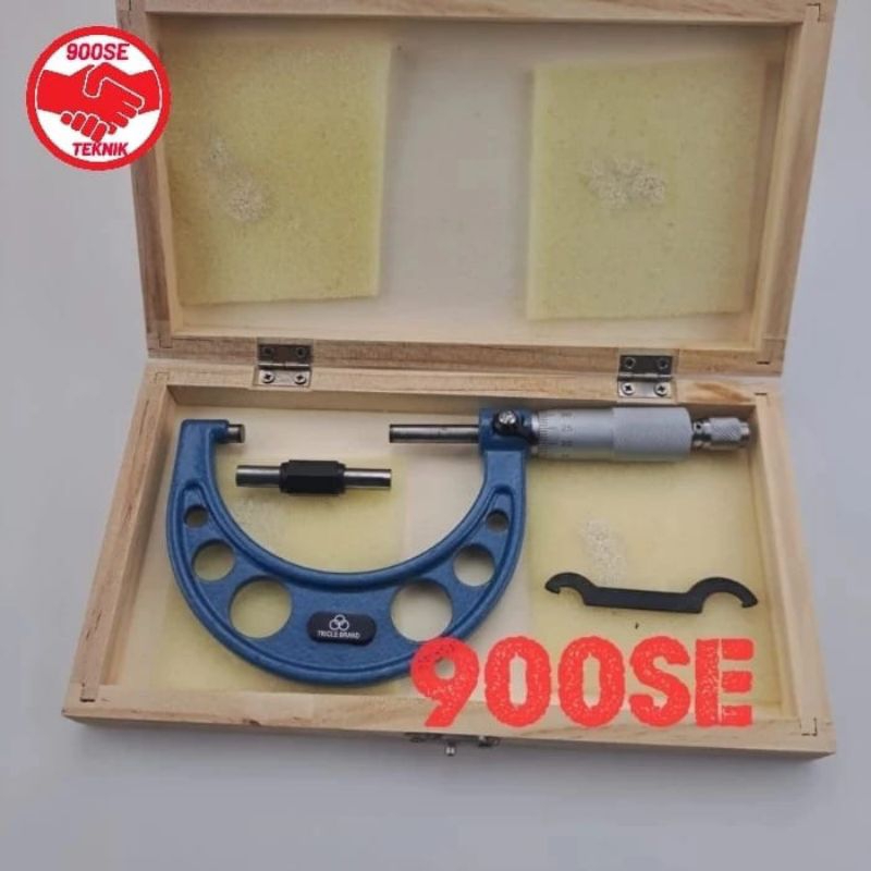 Jual Outside Micrometer 25 - 50 mm (TRICLE BRAND) | Shopee Indonesia