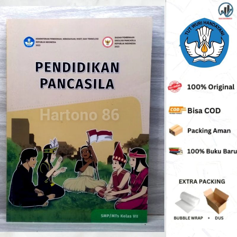 Jual BUKU PAKET SISWA PENDIDIKAN PANCASILA KELAS 7 SMP/MTS KURIKULUM MERDEKA KEMENDIKBUDRISTEK ...