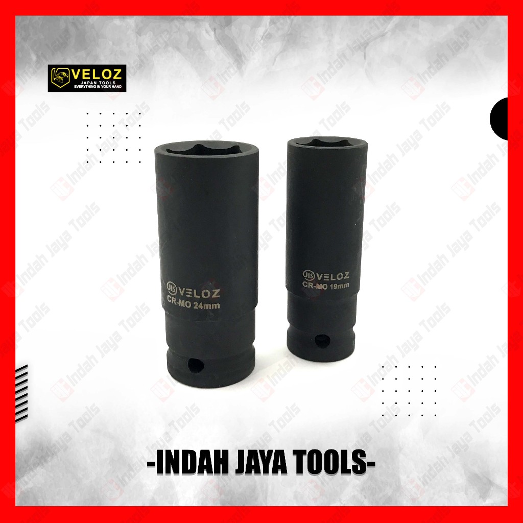 Jual VELOZ Mata Deep Impact 19 24 mm - Kunci Sok Panjang Socket Shock ...